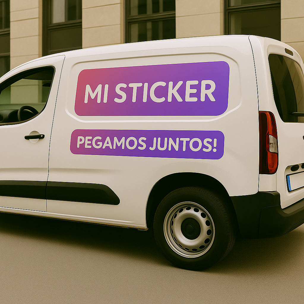 Vinilo Publicitario para Vehículos – Impresión Personalizada – Mi Sticker